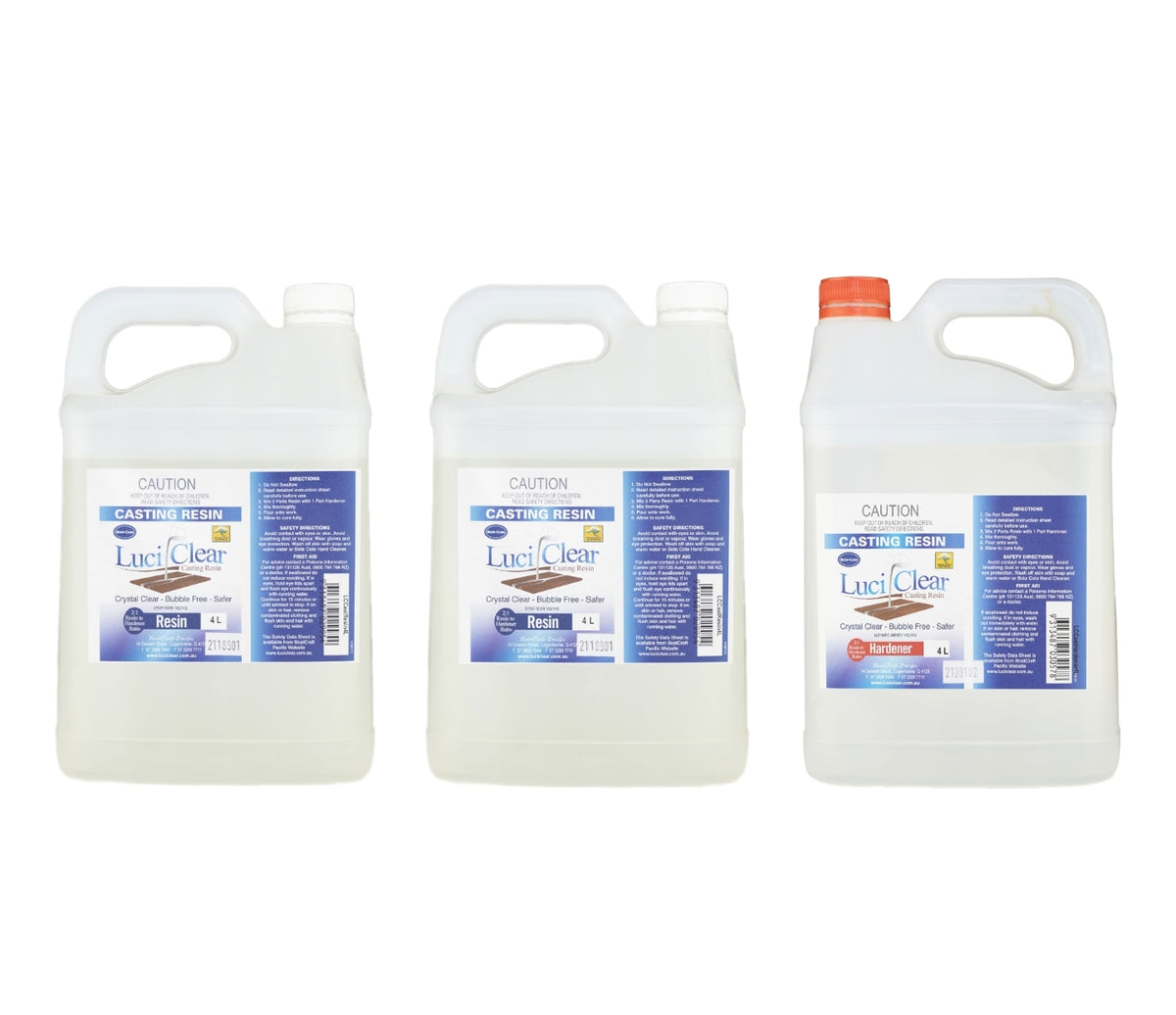 Luci Clear Epoxy Resin — Natural Edge Furniture and Timber Slabs