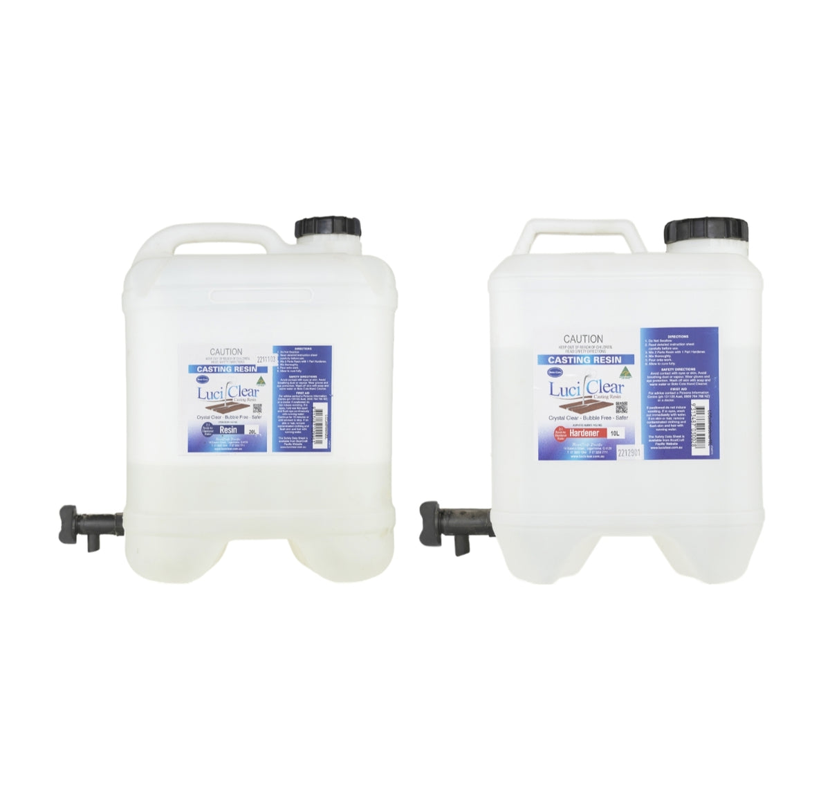 Luci Clear Epoxy Casting Resin - 30L — Natural Edge Furniture and ...